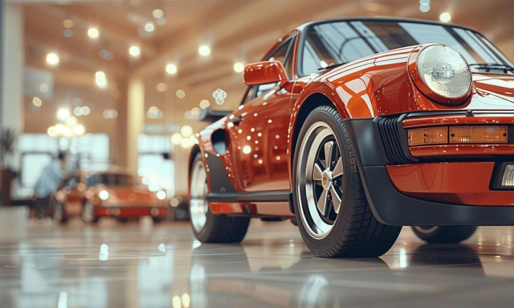 Porsche 930 turbo : modèle emblématique de la marque allemande à moteur ...