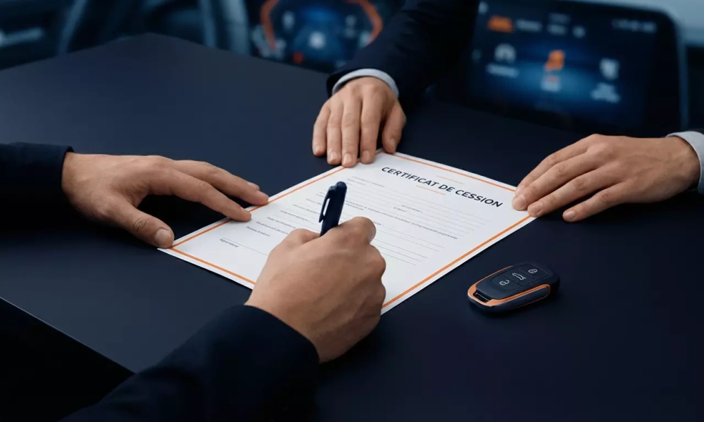 Certificat de cession véhicule : tout savoir pour vendre ou acheter en 2026